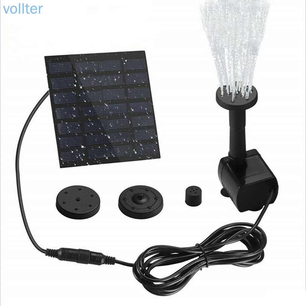 Enhance Your Outdoor Oasis with the VOLL Solar-Powered Water Pump ...