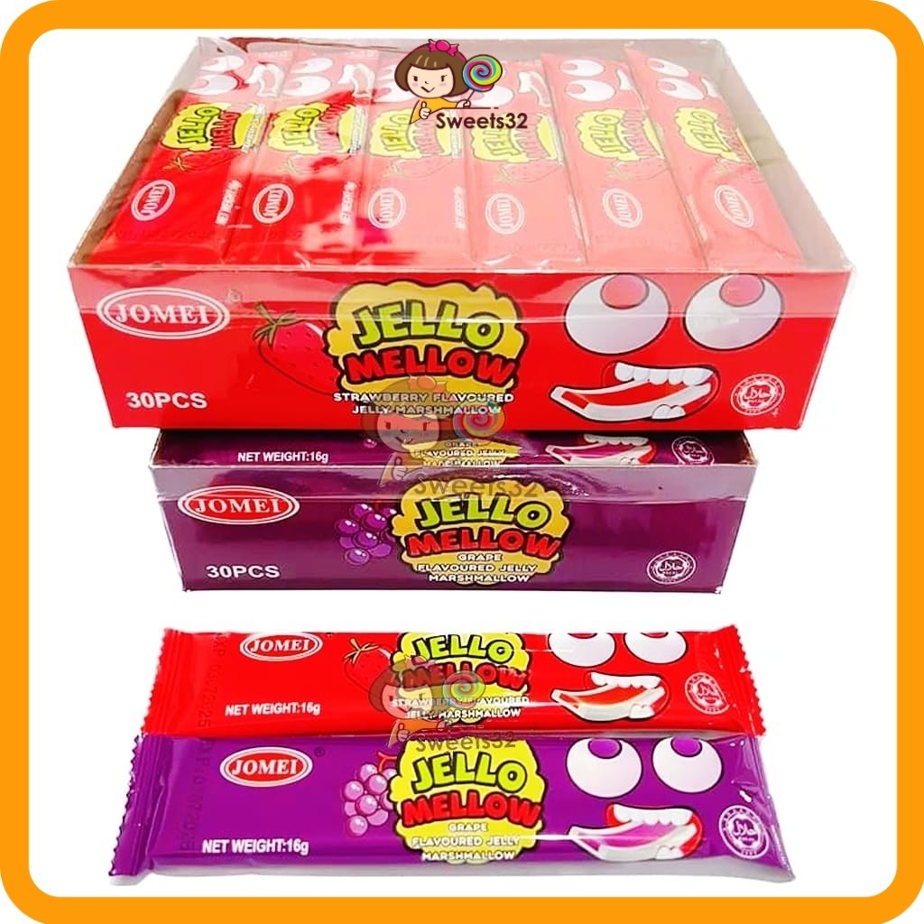 Jomei Jello Mellow Jelly Marshmallow 30pcs suitable for kids birthday ...
