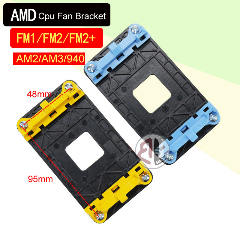 FM1/FM2/FM2+/AM2/AM3/AM3+/940 CPU Cooler Fan Bracket Heatsink Holder ...
