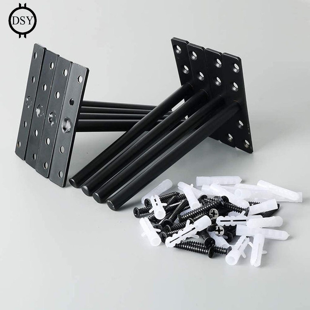 Wall Mounted Floating Shelf Brackets Premium Iron Wall Shelf Supports ...