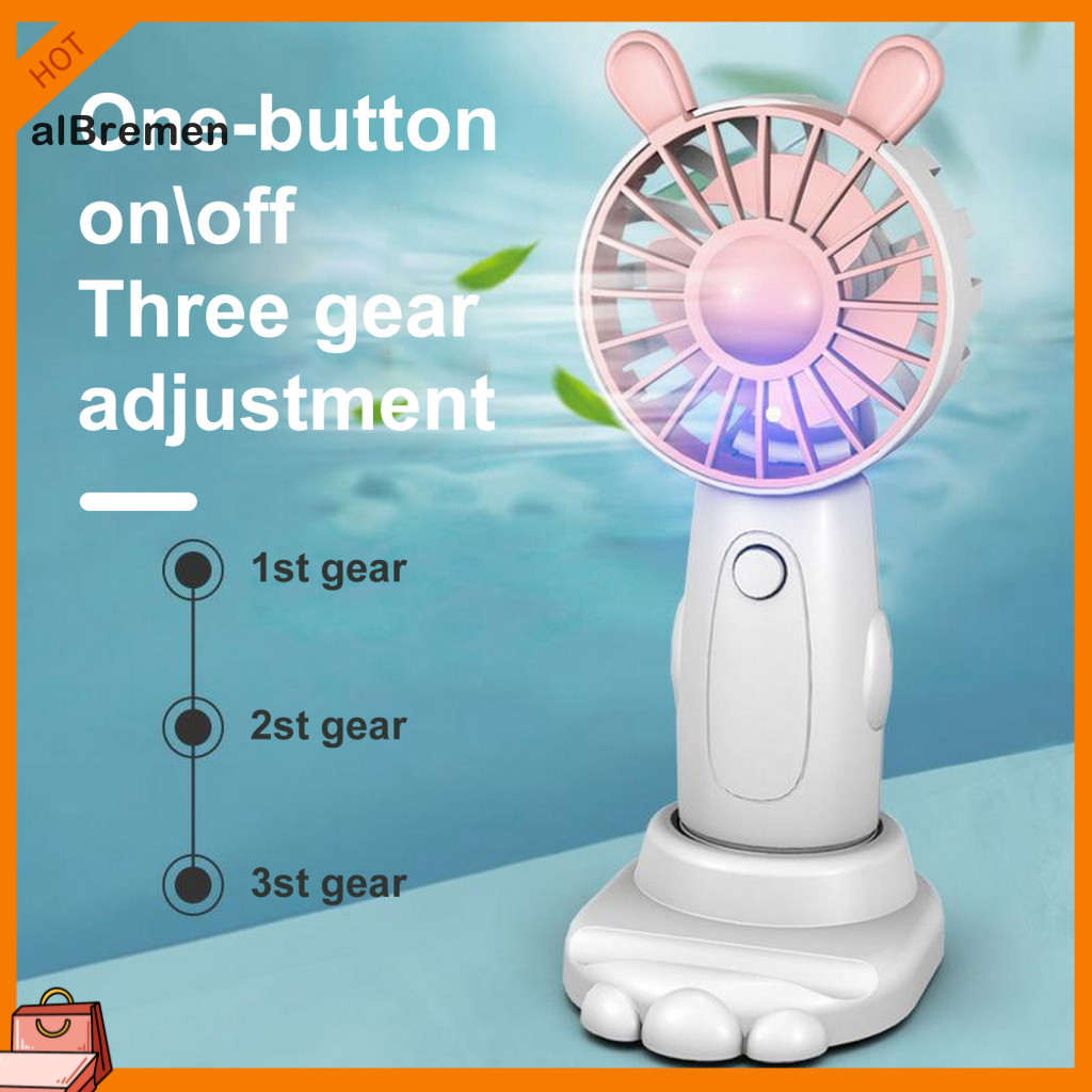 (New) Summer Outing Fan Rechargeable Pocket Fan Portable Handheld Fan ...