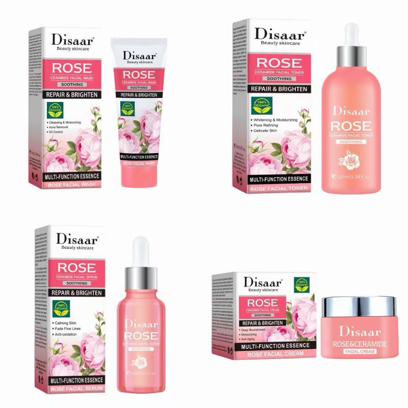 Disaar Present New Rose 4in1 Skin Care Series Skin Moisturising Product ...