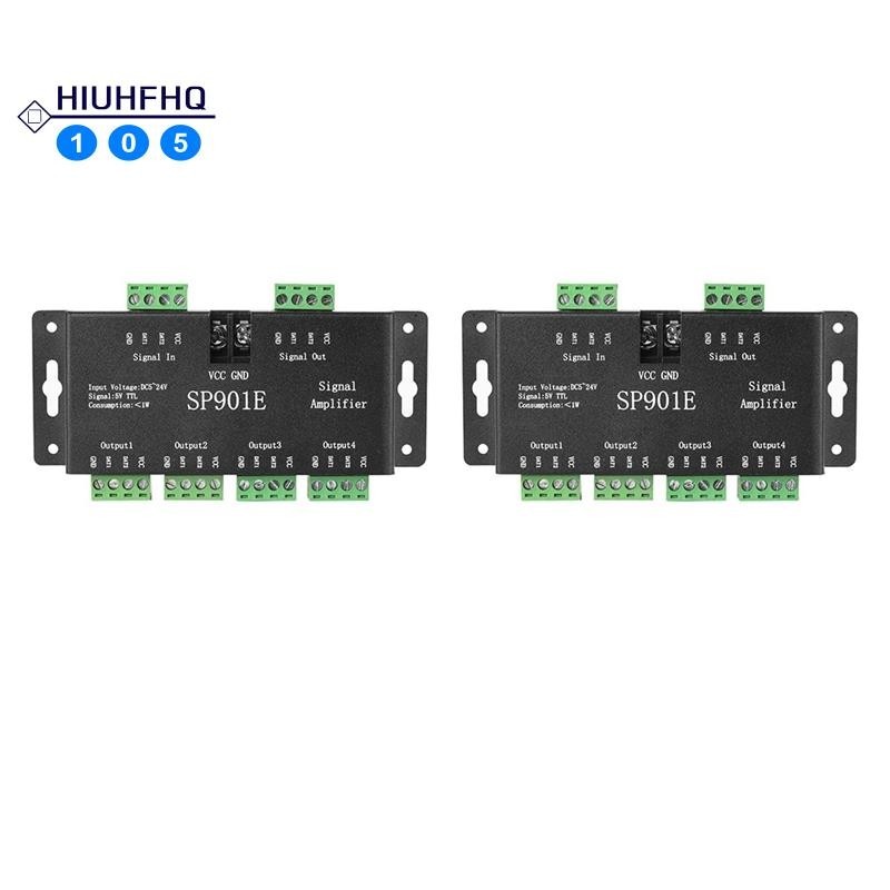 2PCS SP901E SPI Signal Amplifier Repeater for WS2812B LED Strip ...