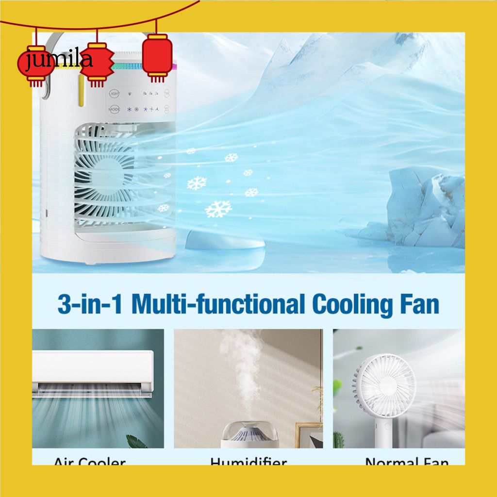 [JU] Silent Fan Three-speed Wind Speed Adjustment Portable Air ...
