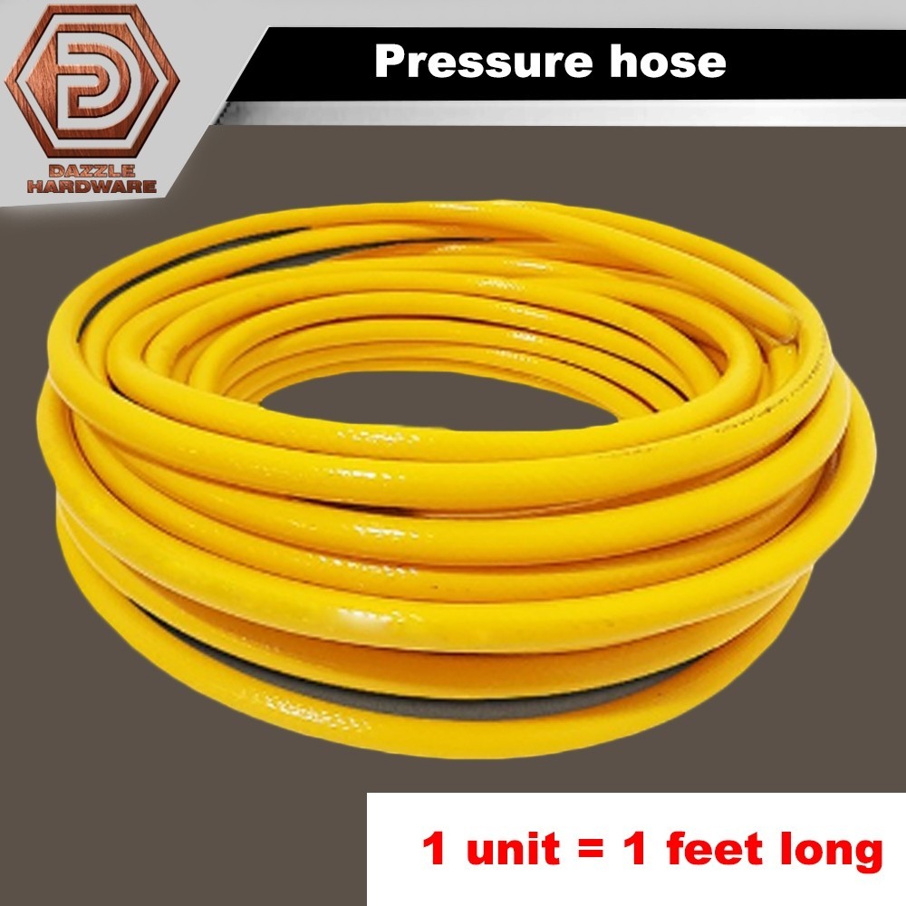 Yellow pressure hose 8.5mm yellow hose 5/16" paip pam angin paip ...