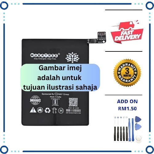 BATTERY RMX2163-RM NARZO 20 PRO / X3 PRO / X7 PRO / RM 7 PRO - BLP799 ...