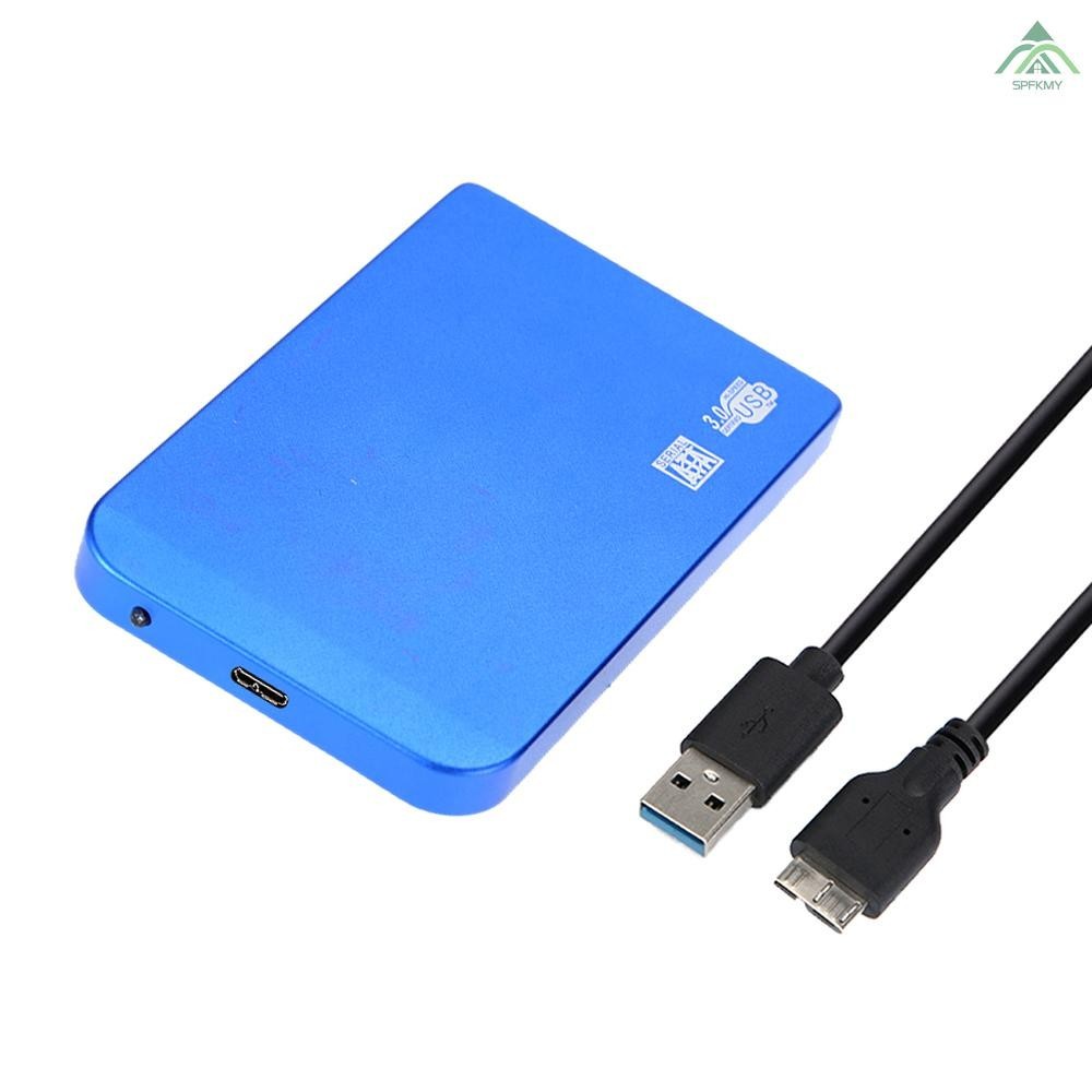 Slim Super Speed 6Gbps Aluminum 2TB 2.5" SATA SSD HDD Hard Disk Drive ...