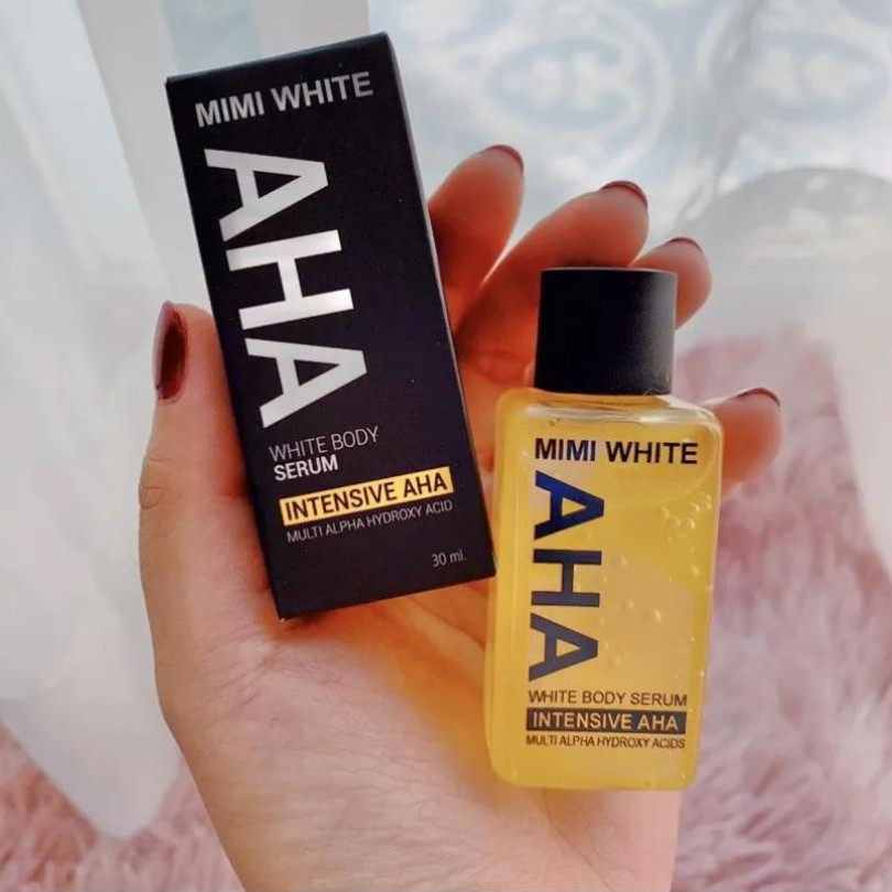 Mimi White AHA Serum Authentic from 30g | Shopee Malaysia