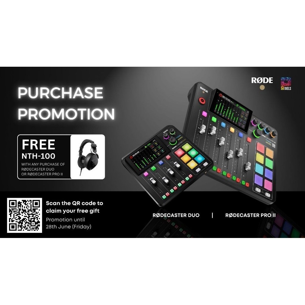 Rode Caster Pro II Integrated Audio Production Studio | Shopee Malaysia