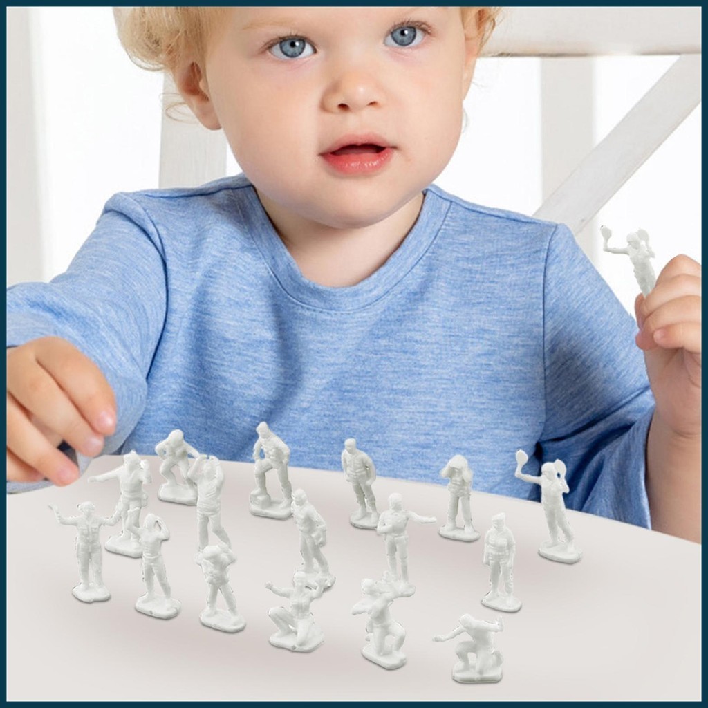 Model Soldiers Cake Toppers Miniature Soldier Playset DIY Model Soldier ...