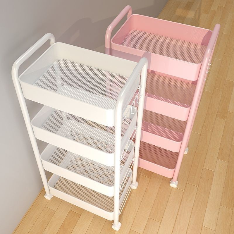 Sofa Ikea rack snack storage rack trolley kitchen floor multi IKEA rack ...
