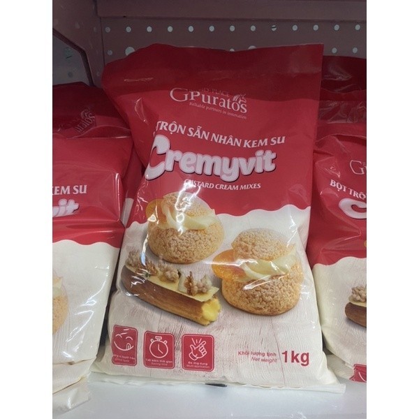 Custard puratos pre-mixed powder, 1kg pack | Shopee Malaysia
