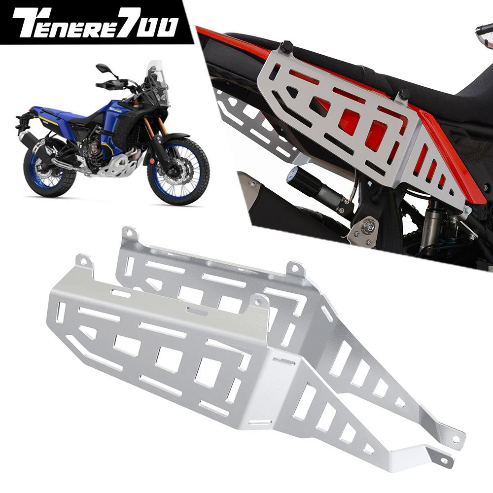 Motorcycle Side Luggage Rack Saddle Support Bag Carrier Rack Kit For ...