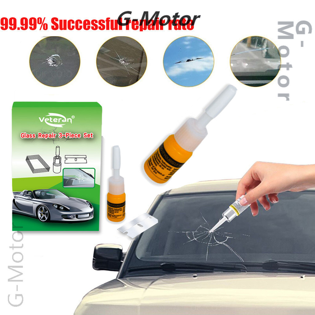 Glass Repair Fluid Car Glass Crack Repair Glue Window Scratch Renovate ...