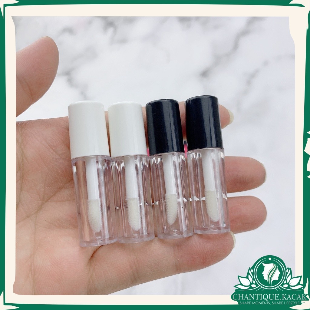 DIY Craft Transparent Refillable Lipstick Tube Mini Container Easy ...