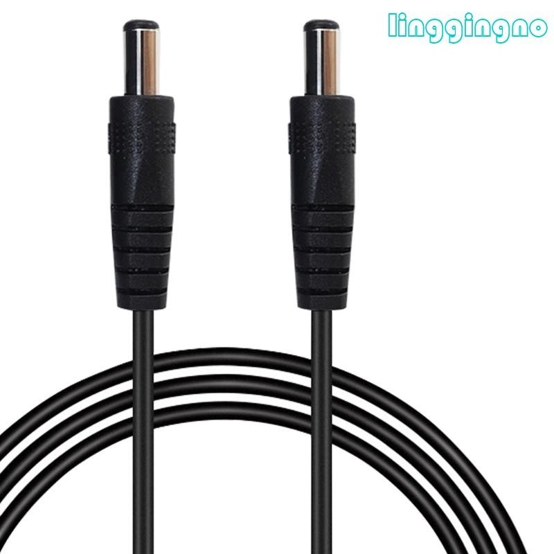 RR DC5 5x2 1mm 5 5x2 5mm Double Male Power Cord Extension Cable for ...