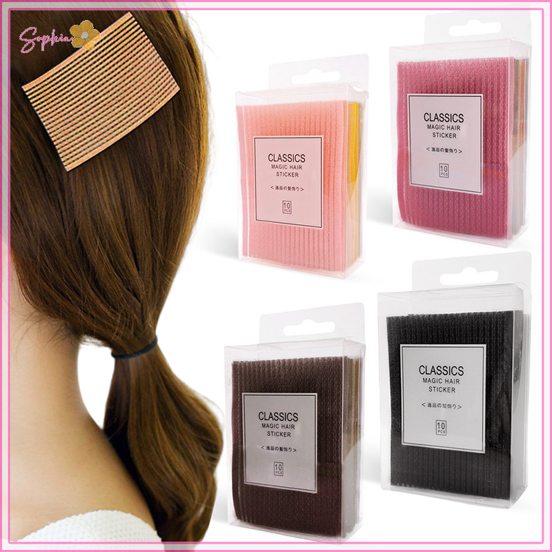 UVIGM> 10Pcs Front Hair Fringe Fashion Stabilizer Makeup Sticker Pad ...