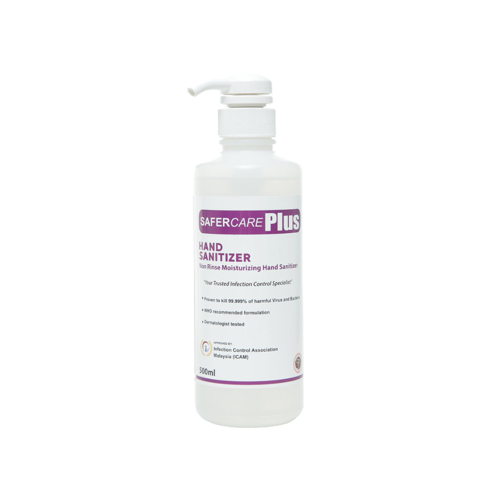 Safercare Plus Hand Sanitizer 500ml (Exp: 31/11/2023) | Shopee Malaysia