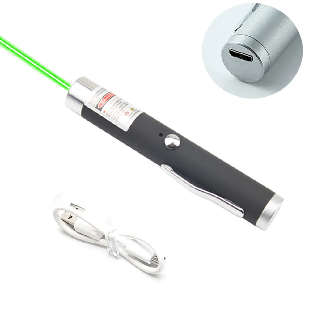 High Powerful USB Green Laser Continuous Line 711 5MW 532nm Red Dot ...