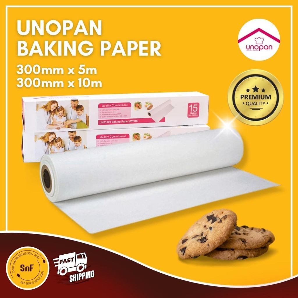 Unopan High Quality Baking Paper Parchment With Cutter Paper Cooking ...