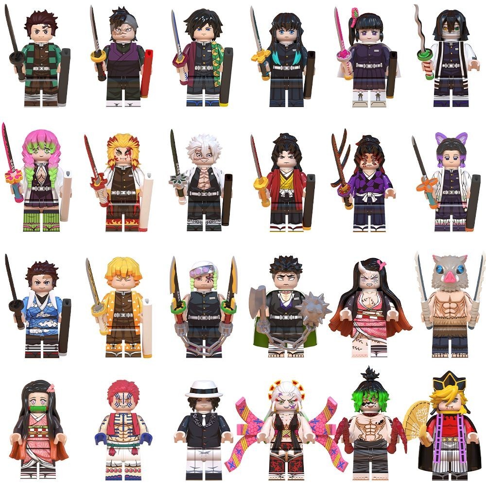 Demon Slayer My Wife Zenitsu Minifigure Children Assembling Toys Anime ...