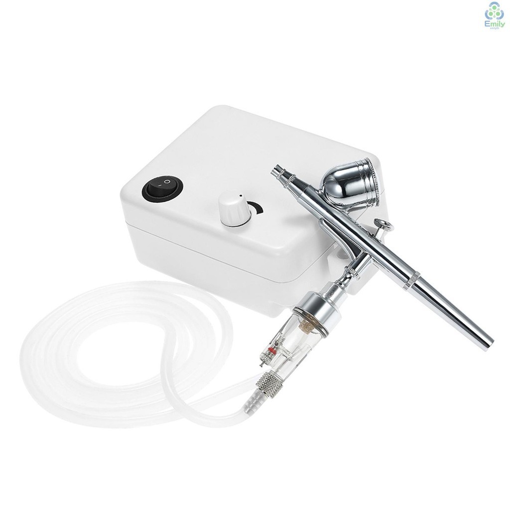 Multi-purpose Airbrush Mini Air Compressor Set Gravity Feed Air Brush ...
