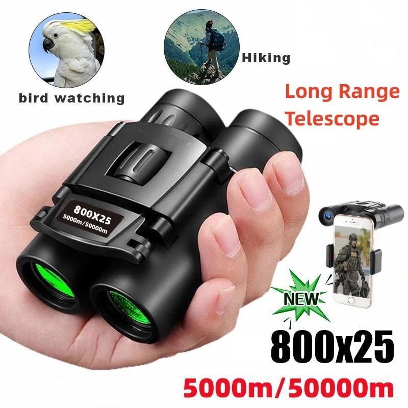 800x25 Powerful Binoculars Long Range Telescope HD Zoom Portable ...
