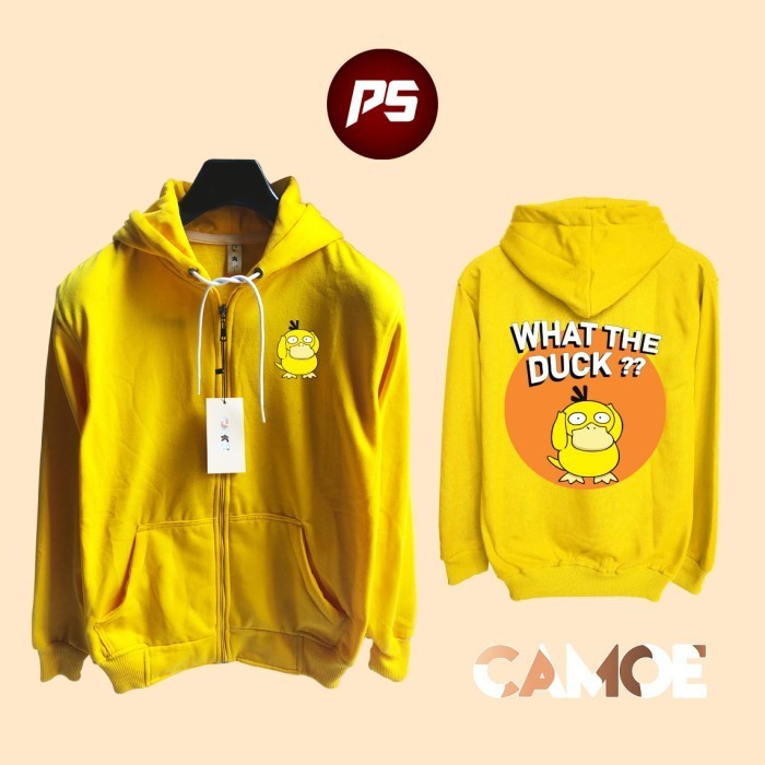 Psyduck Zipper Hoodie Jacket What the Duck Pokemon | Shopee Malaysia
