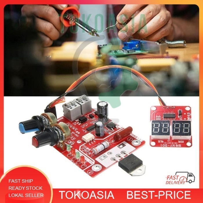 100a NY-D01 Spot Welding Machine Control Board Adjustable Time Current ...