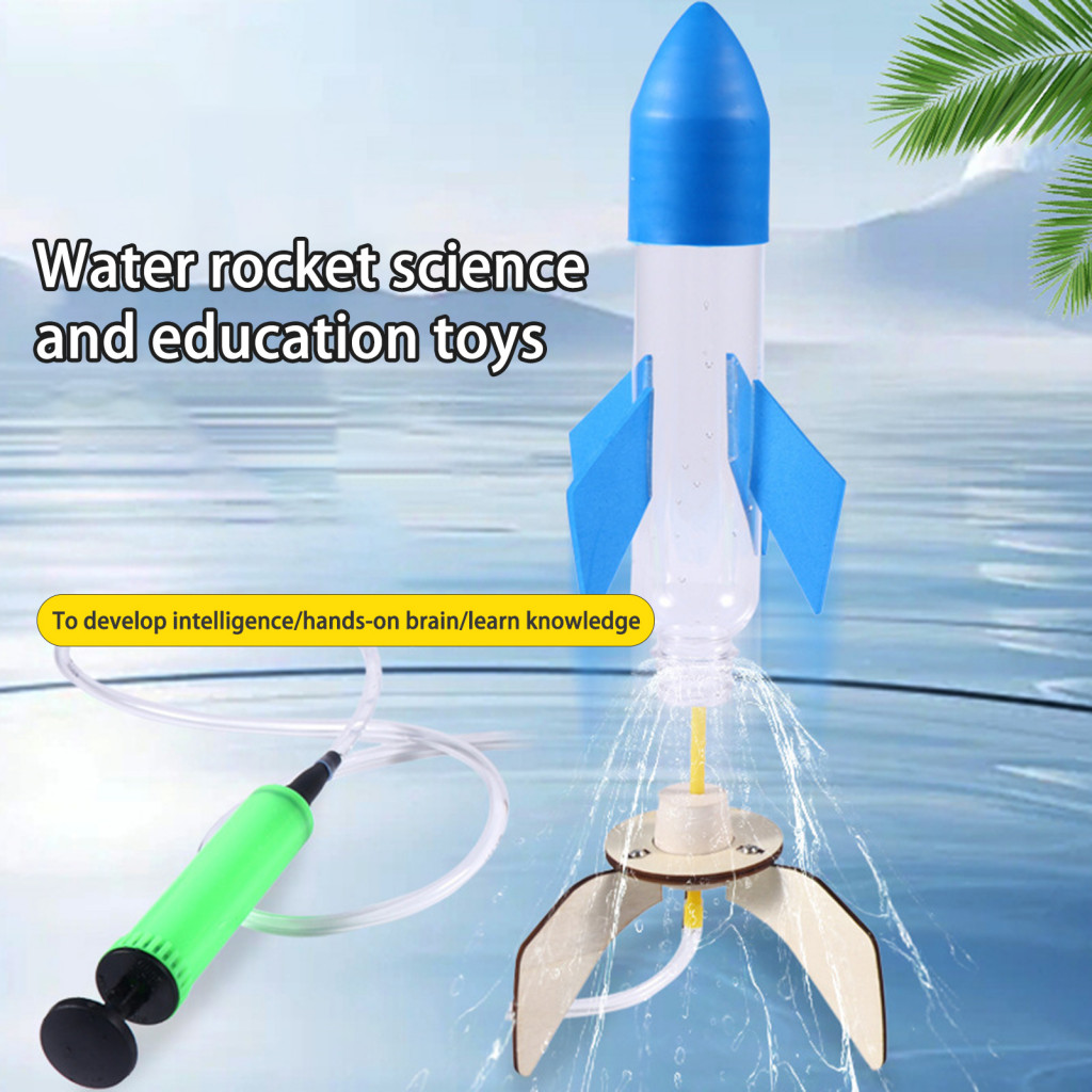 Rocket Launcher Kit Portable Water Sprinklers Launcher Fun Water Rocket ...