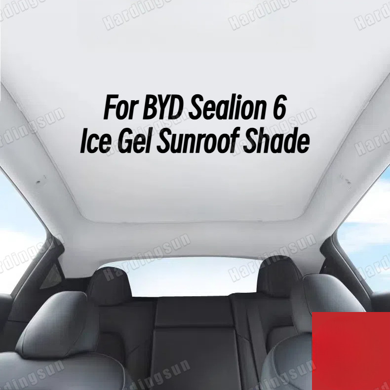 For BYD Sealion 6 DM-i Sunroof Shade Customized Installed with Clips Heat Absorbing Silver Plate ...