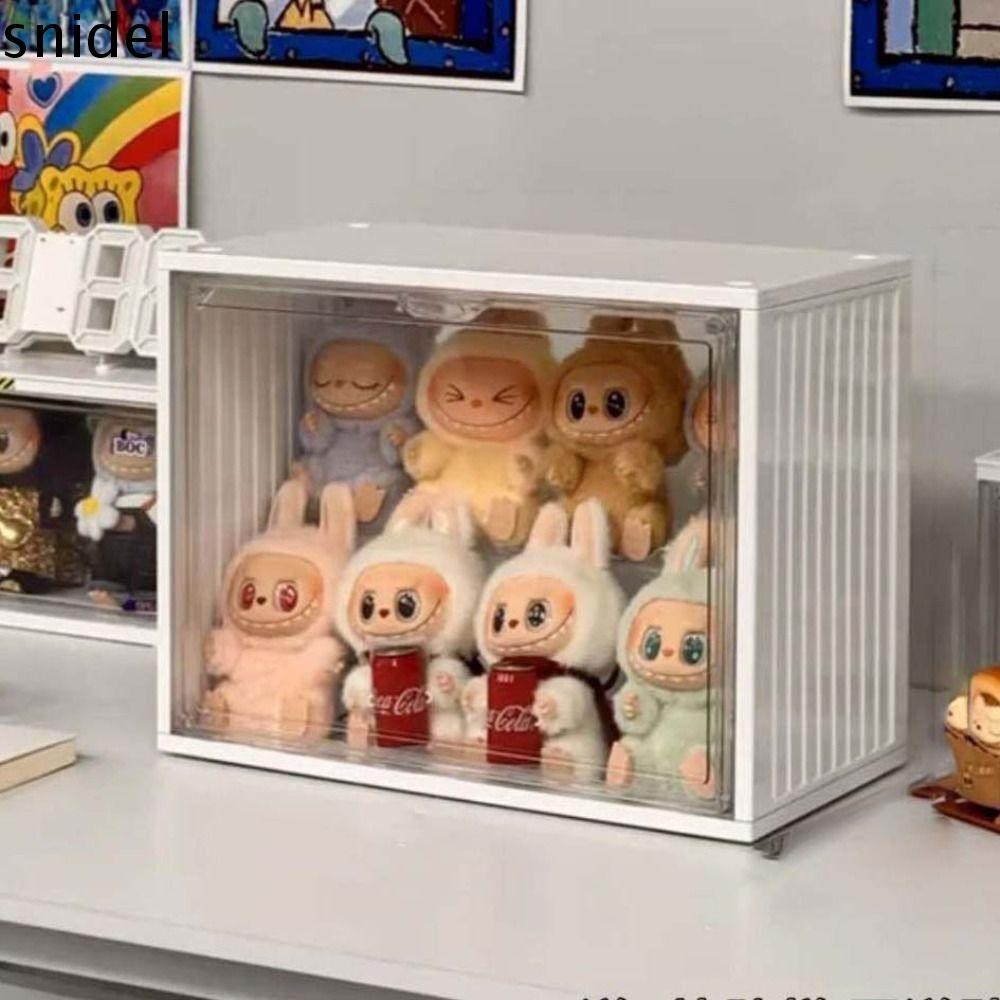 SNIDEL LABUBU Display Box, Transparent Removable Labubu Doll Storage ...