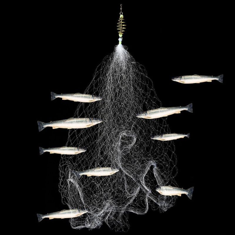 FISHING BOMB NET 2M 6KAKI 6INCH | Shopee Malaysia