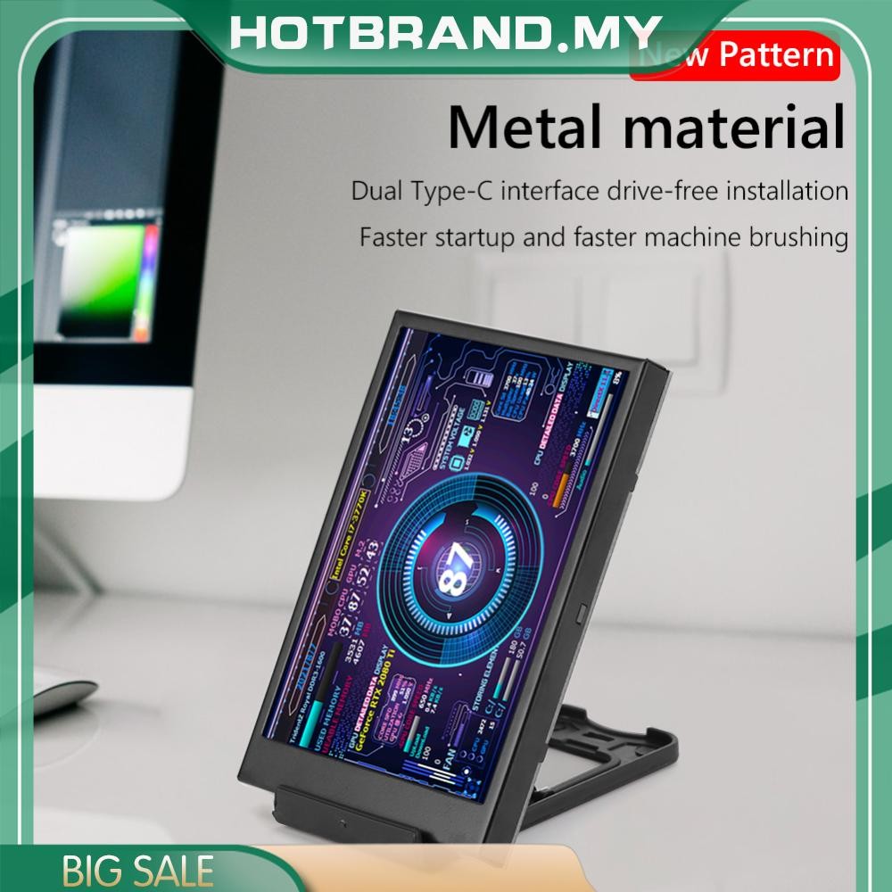[Hotbrand.my] 3.5inch IPS LCD Screen AIDA64 Dual Type-C for PC ...