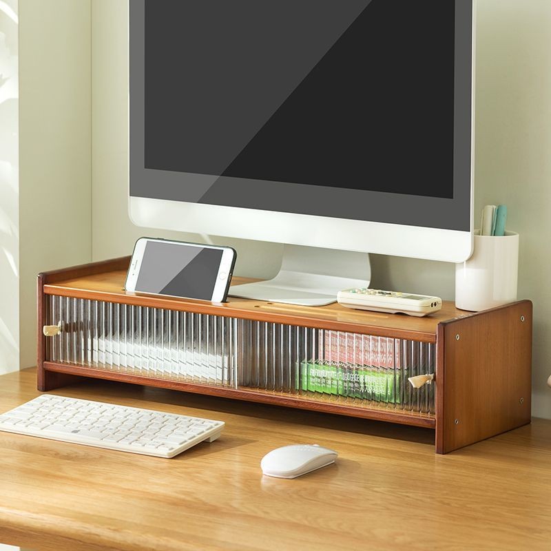 Office Computer Elevated Rack Storage Box Desktop Display Screen ...