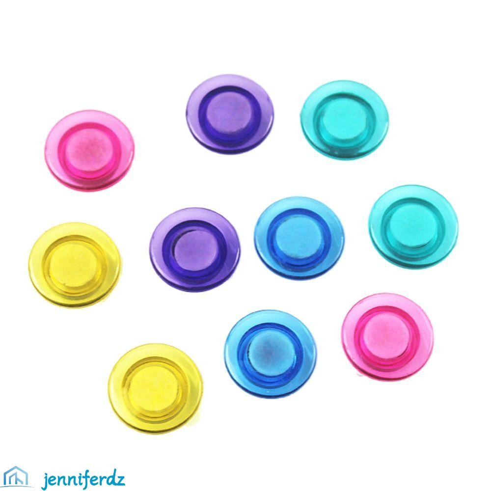 JENNIFERDZ Whiteboard Magnets, Round Fridge Stickers Notice Board ...