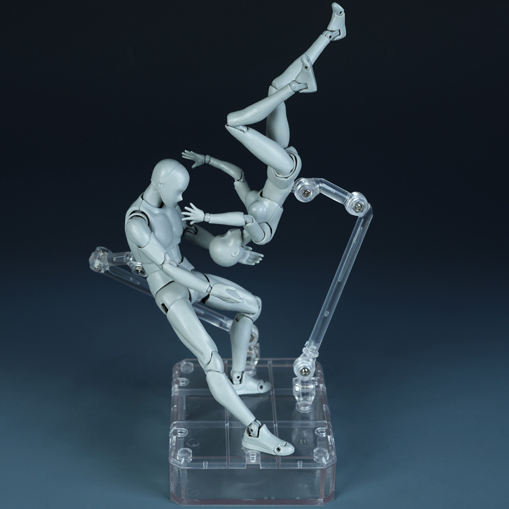 Male Female Body Painting Sketch Doll Movable Figure Model | Shopee ...
