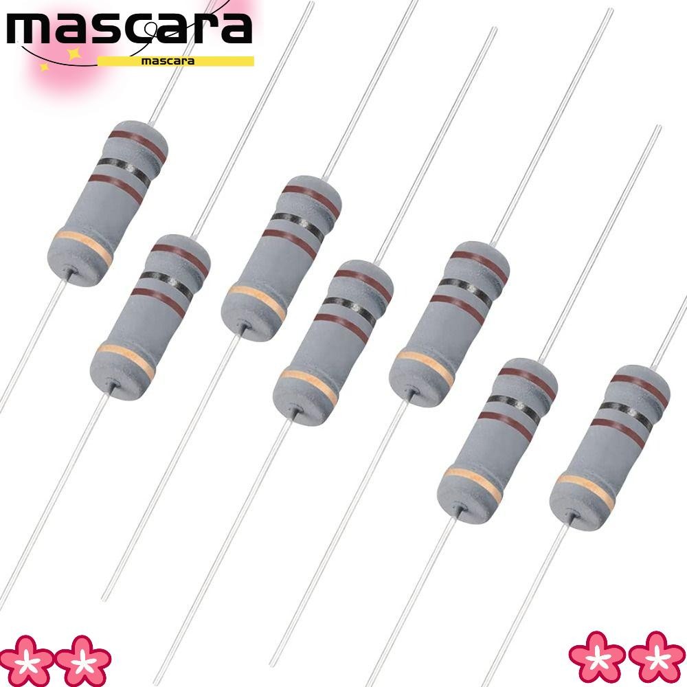 JONY1 100 Ohm Resistor, 2W 5% Tolerance 4 Bands Carbon Film Resistors, Reliable for DIY ...