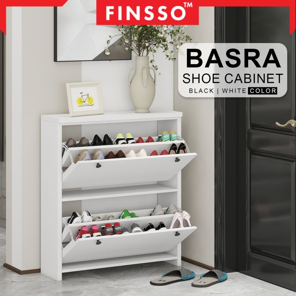 [NEW ] Finsso: Basra Shoe Cabinet/ Shoe Rack Large Capacity Multi-layer ...