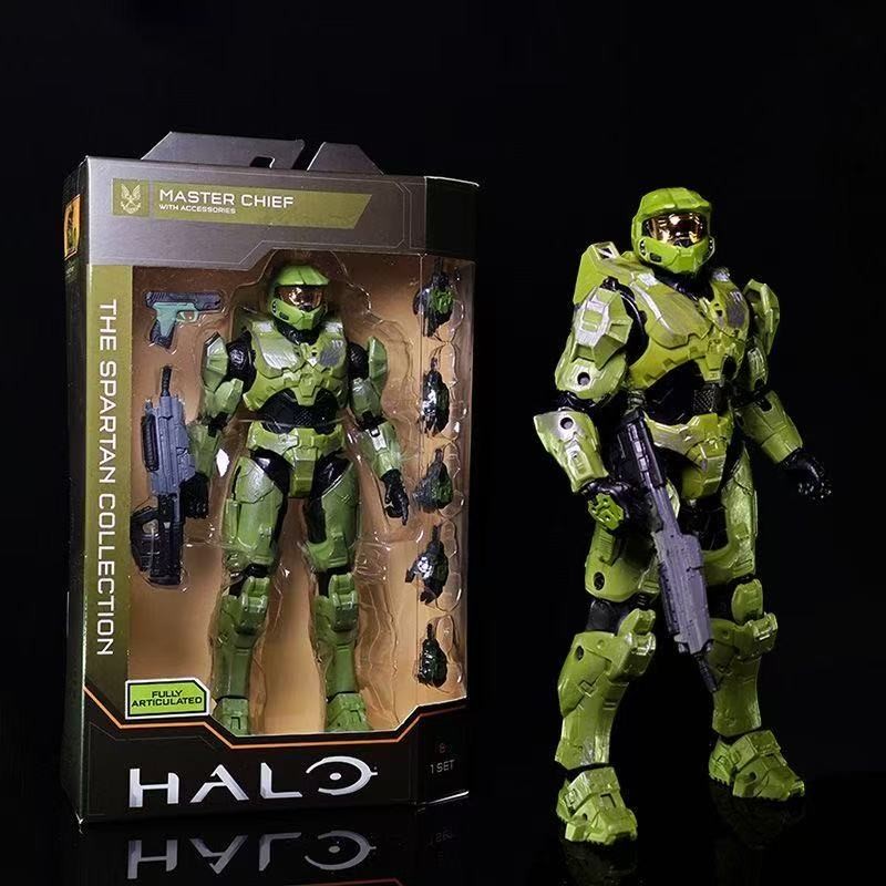 Action Figure Halo Infinite Halo WCT Master Chief Sergeant/N6 Model Toy ...