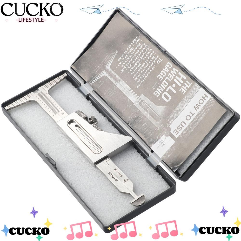 CUCKO Hi Lo Welding Gauge, Inch and Metric Stainless Steel Pipe Gauge ...
