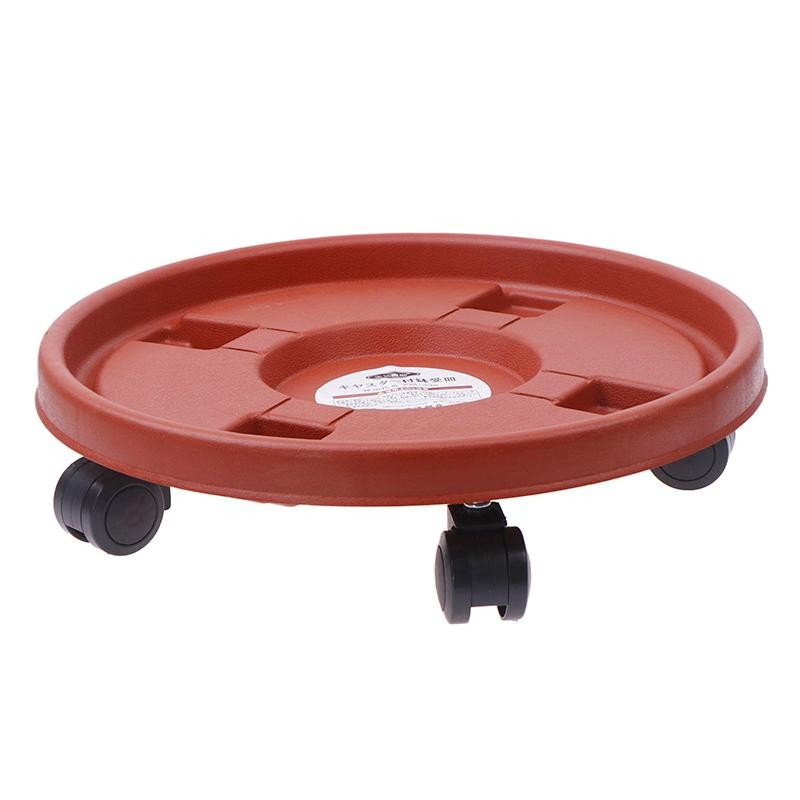 Awhrtwb Universal Flower Pot Wheels Round Plastic Tray Heavy Duty ...