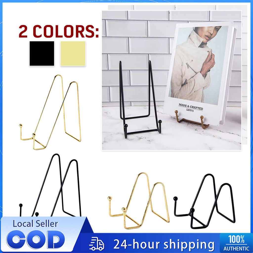 Iron Display Stand Displaying Pictures Frame Holder Metal Photo Frame ...