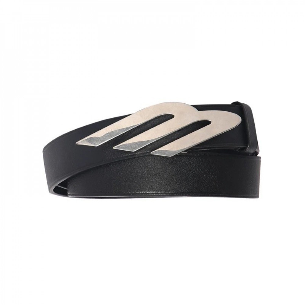 Top Grade Quality 35MM 3B Classic Black Leather belt Adjustable Pin ...