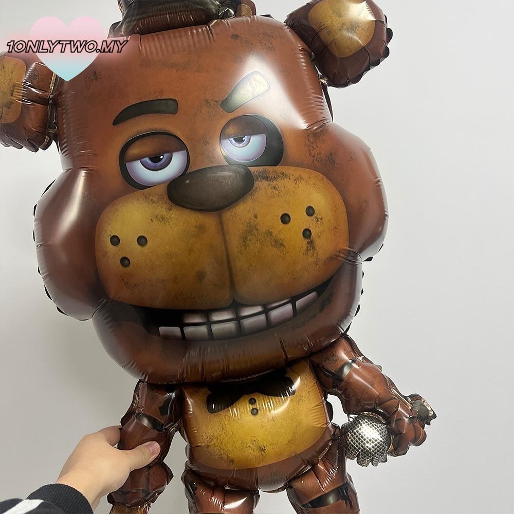 1ONLYTWO Freddy Fazbear Balloons, Aluminum Film Material Double Sided ...