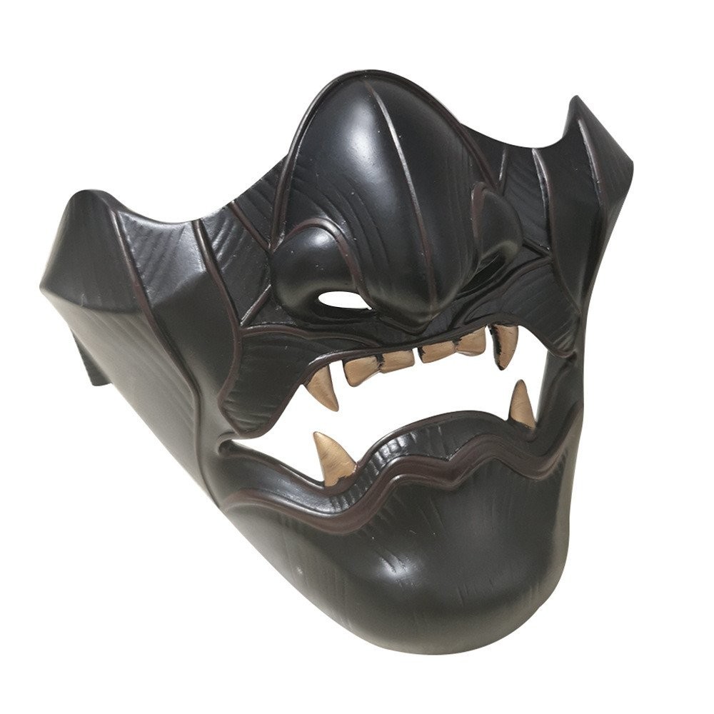 Spirit of Horse Island Mask Prajna Japanese Grimace Dark Men Women Half ...