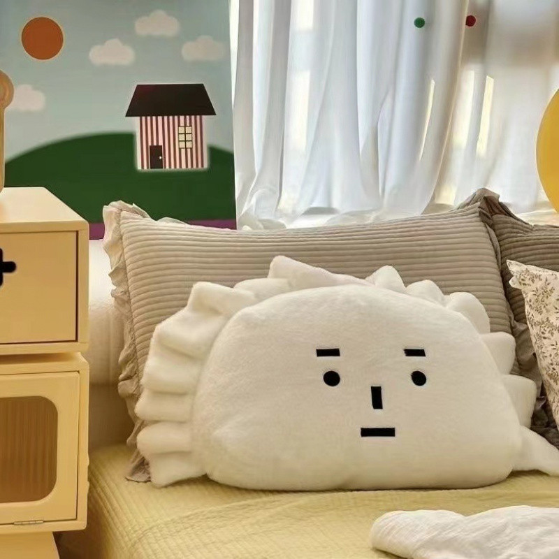 dumpling pillow dumpling plushie Sofa Bedroom Bedside Cushion Pillow ...
