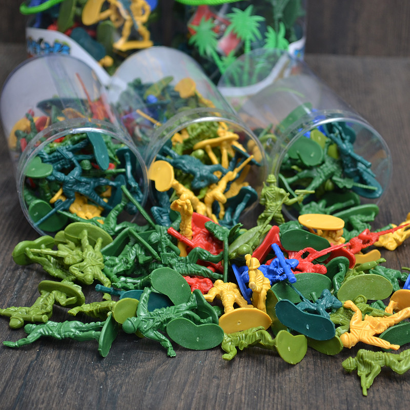 Askar Mainan Tentera Pasukan Khas Set Model Plastik Askar Mini Vintaj ...