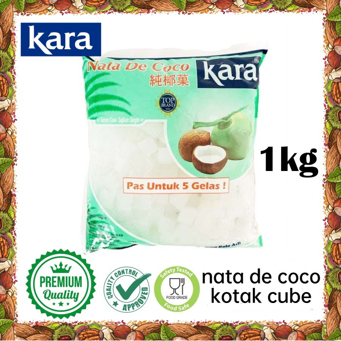 KARA Nata De Coco cube pouch box 1 kg | Shopee Malaysia