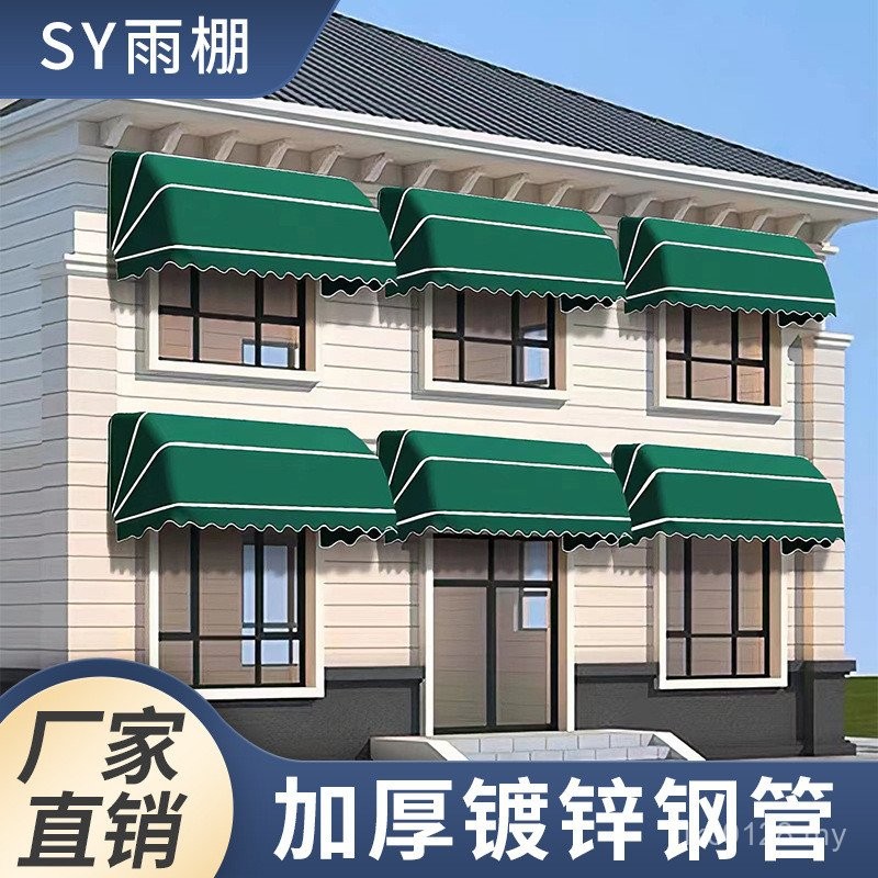Window Curved Foldable Awning Outdoor Villa Balcony Retractable ...